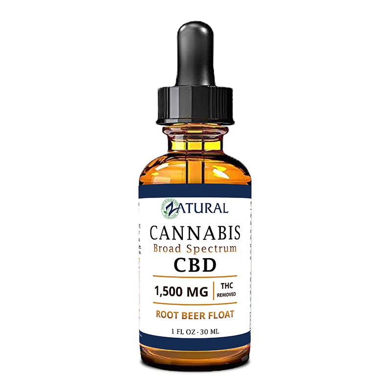 CBD Oil Root Beer Float Drops | Broad Spectrum – Zatural