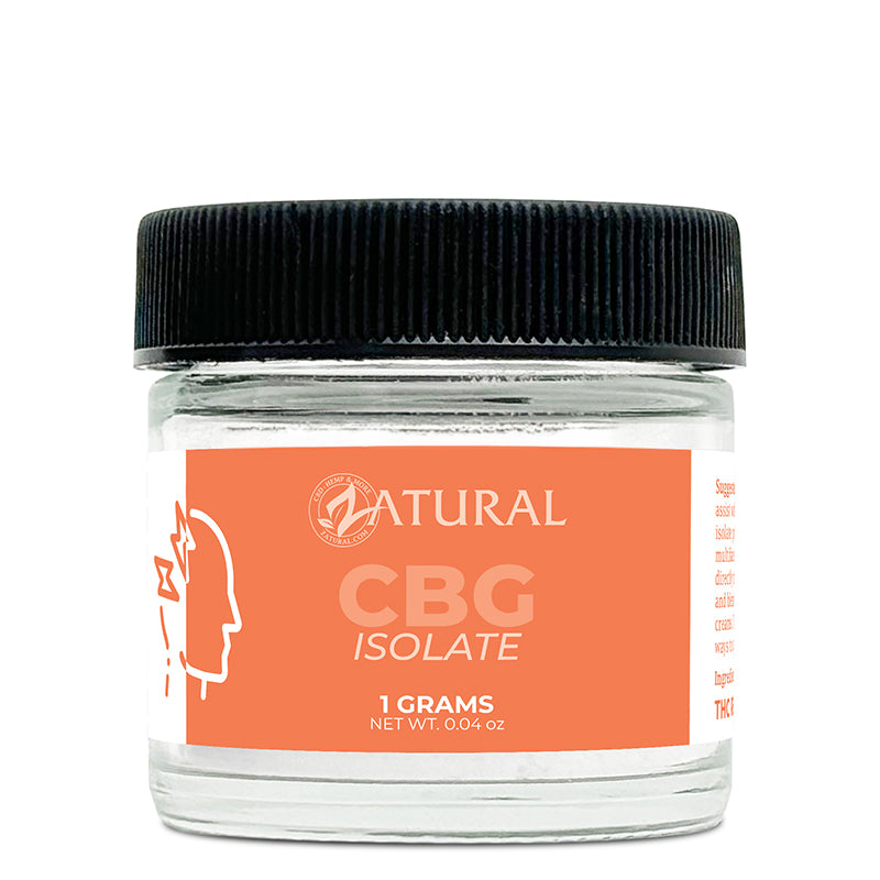 CBG Isolate Powder | Pure CBG – Zatural